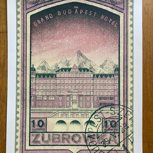 The Grand Budapest Hotel Hotel Room Key Ring Wes Anderson | Etsy Australia