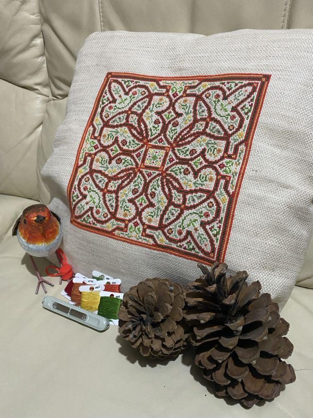 Winter Knot Garden Cross Stitch Chart. Digital PDF VERSION - No ...