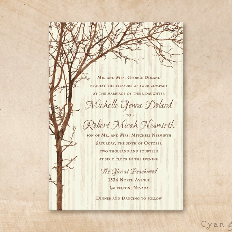 Branch Invitation - Etsy
