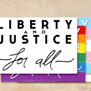 Printable Postcard - Liberty Flags - 4x6 Print Your Own - Political ...
