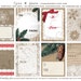 Printable PDF Gift Tags - Rustic Holiday Winter Christmas - Burlap Lace ...