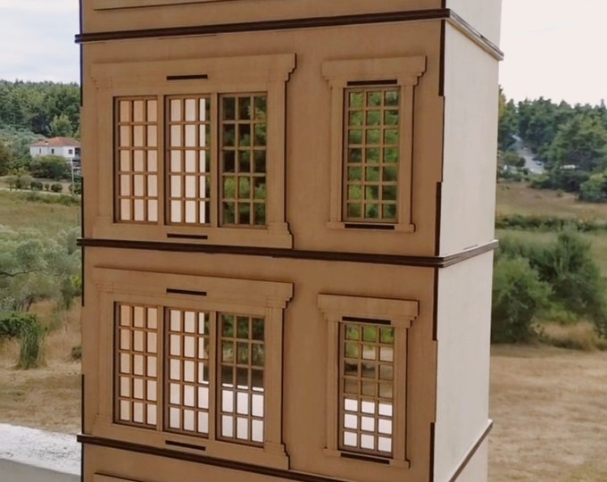 Vintage Hand Made G&M Gudgel Yellow House Signed Numbered Pull Apart ...