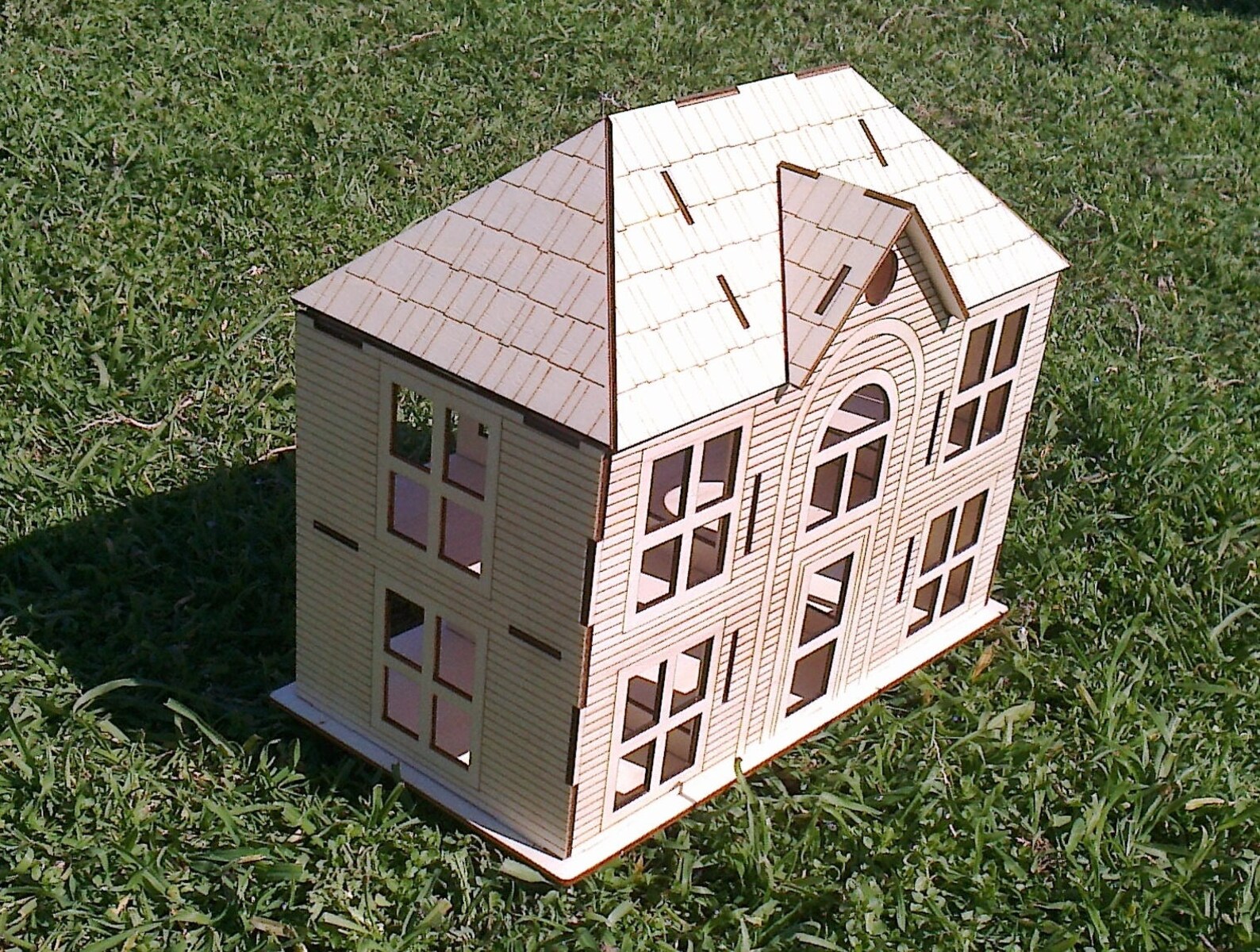 Wooden Dollhouse Victorian Antique House Plywood Kit Scale 1:18 - Etsy