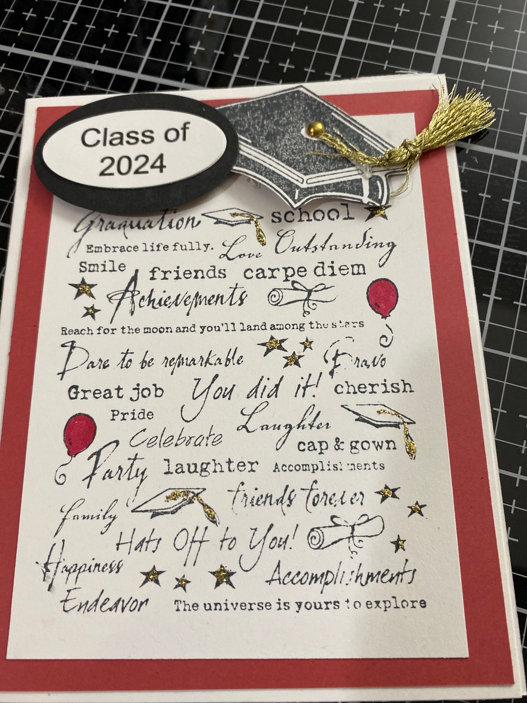 Graduation Card..handmade..2024 - Etsy