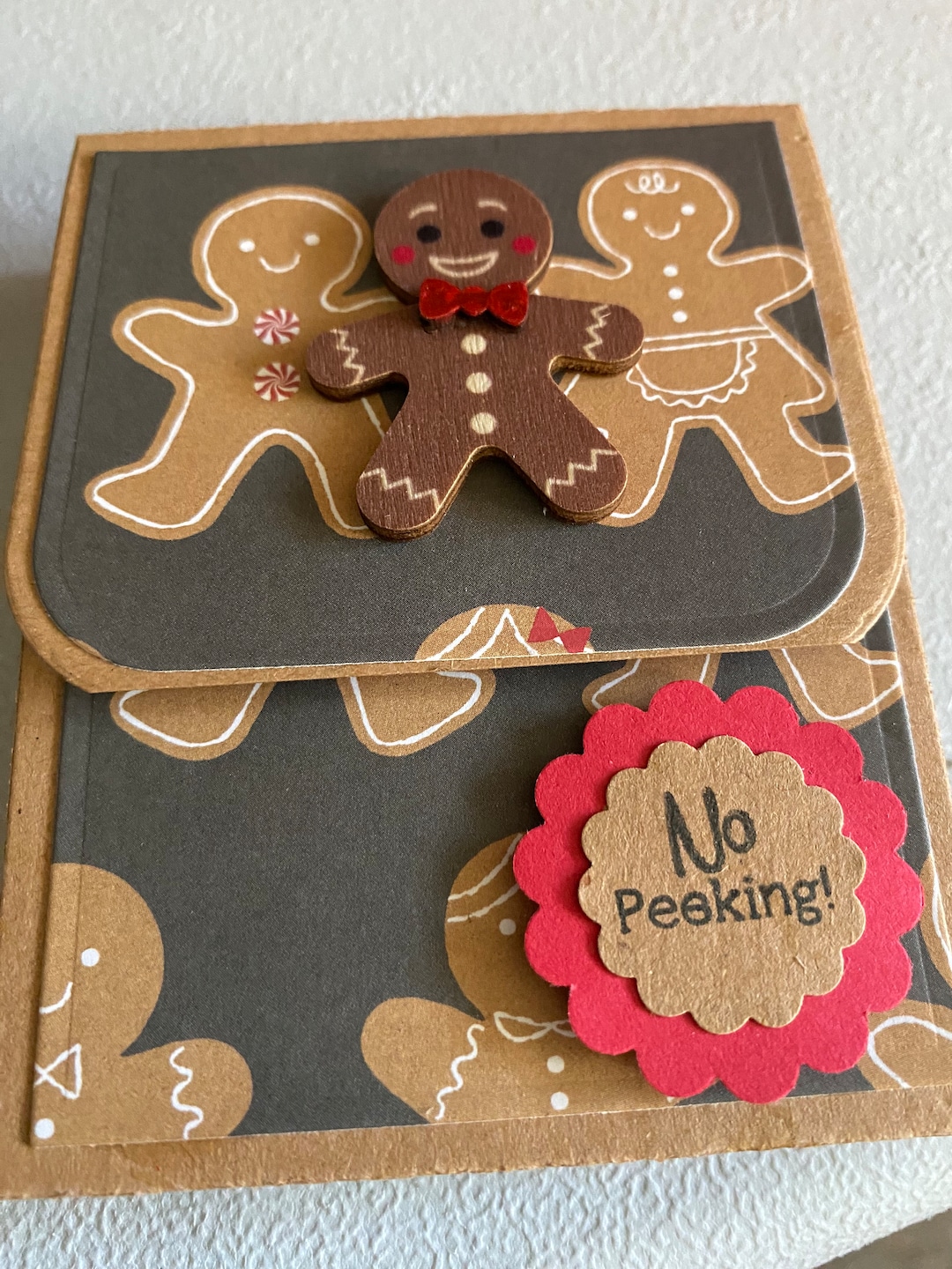 Cute Multiple Gift Card Holder.gingerbreadmanchristmas - Etsy