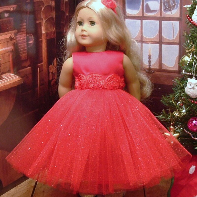 Red Doll Dress - Etsy