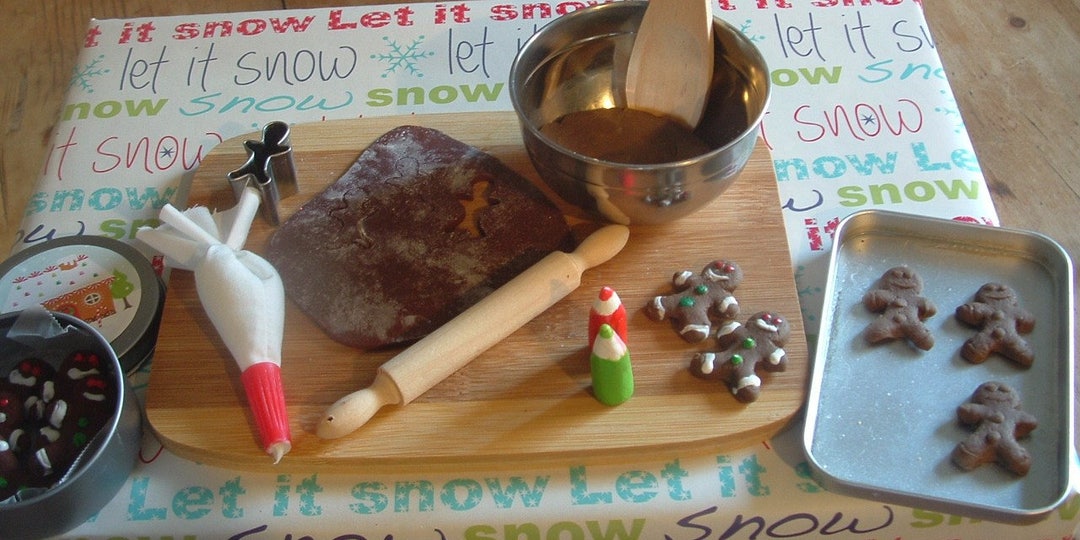 Gingerbread Bake Set for American Girl Dolls - Etsy