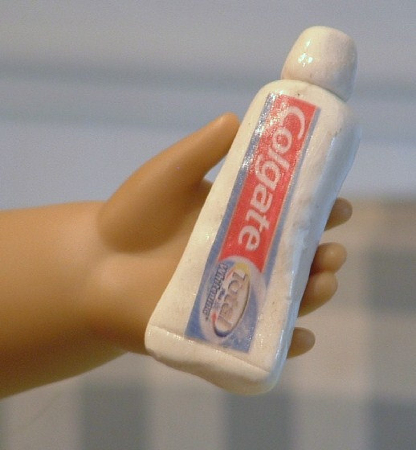 Toothbrush and Toothpaste for American Girl. - Etsy