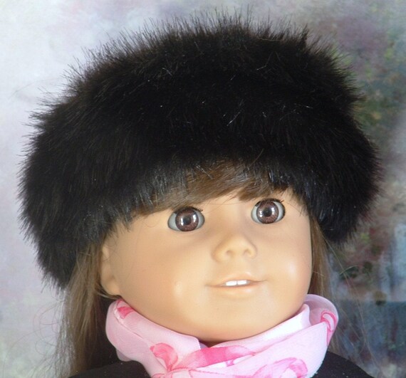 Faux Mink Head Wrap for American Girl | Etsy