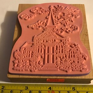 LARGE / HUGE Church Rubber Stamp, 4 Inch Tall (BB4/10) - Etsy