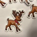 5 Wood Reindeer Buttons, 25 X 35 Mm (B9) - Etsy