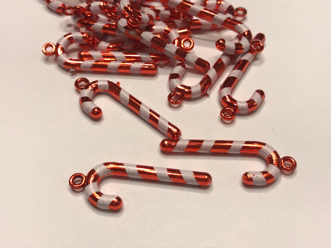 10 Count Plastic Mini Candy Cane Ornaments, 25 Mm (RR59) - Etsy