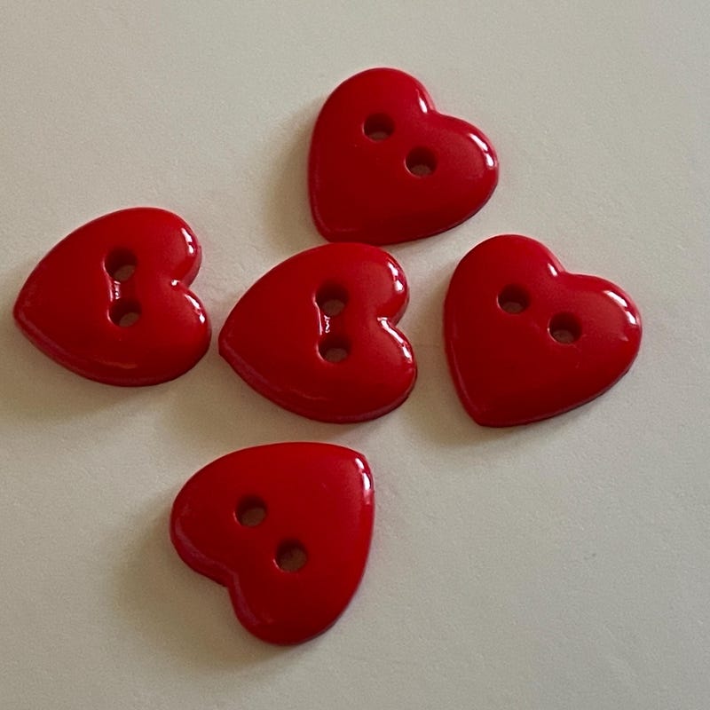 Heart Buttons - Etsy