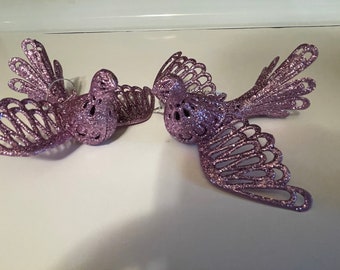 Glitter Bird - Etsy