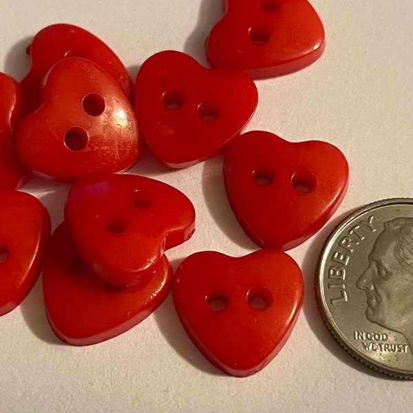 Heart Buttons - Etsy