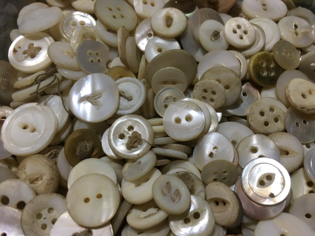 25 Piece Small to Medium Vintage Shell Button Mix, 12 -17 Mm (2) - Etsy