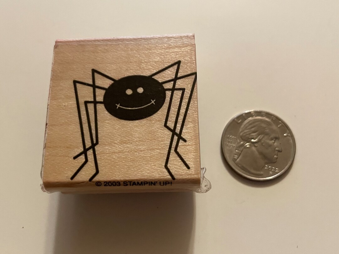 Spider, Rubber Stamp, Pre-owned, 1 1/2 Inch (BB4/6) - Etsy