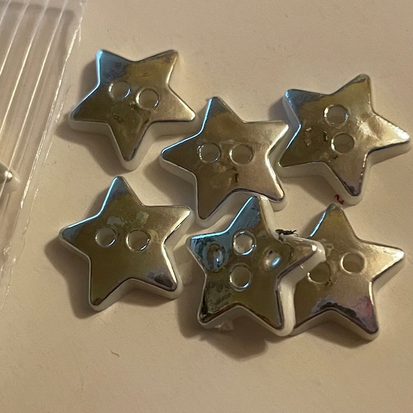 Star Buttons - Etsy