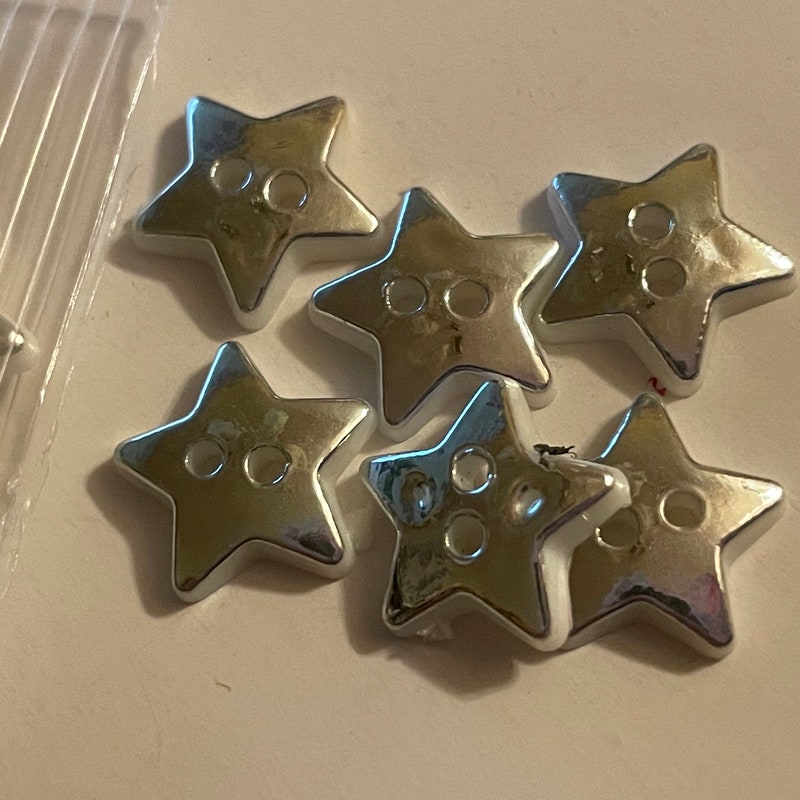 Silver Buttons - Etsy