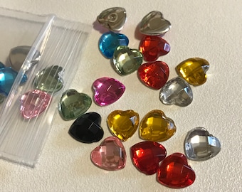 Acrylic Hearts Bulk - Etsy