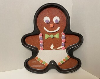 Gingerbread Man Cake Pan - Etsy