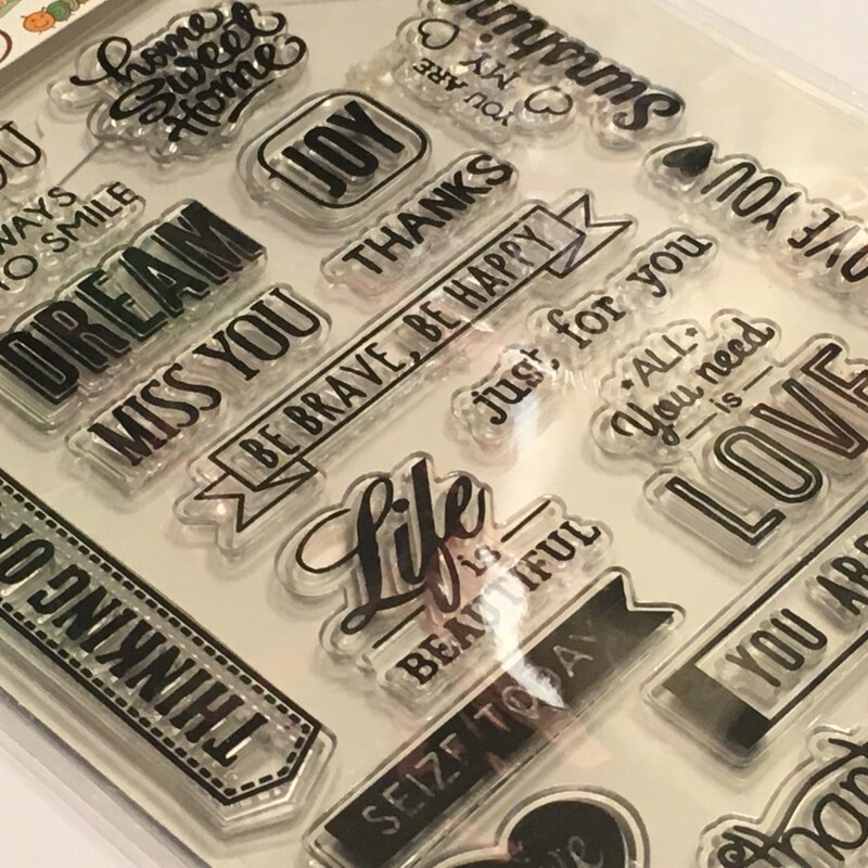 Message Rubber Stamp - Etsy