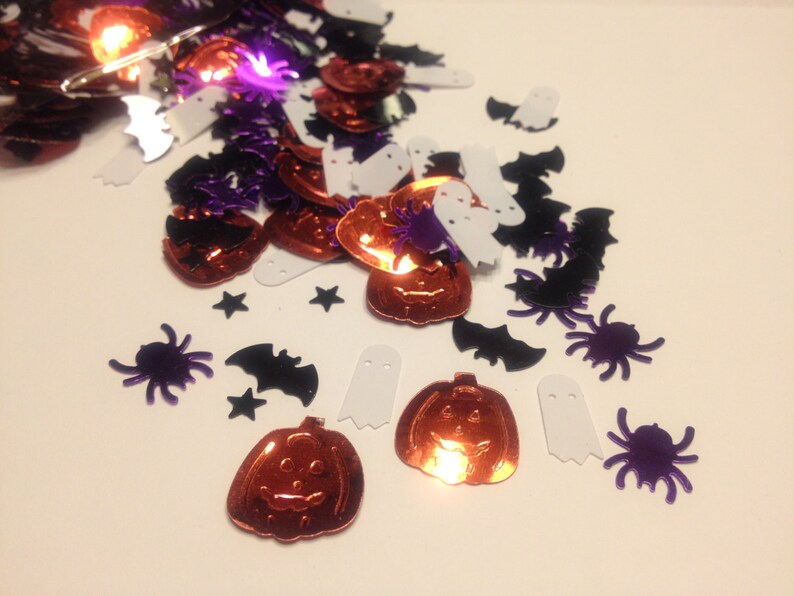 Halloween Mix Confetti / Sequins 12 20 Mm 19 - Etsy