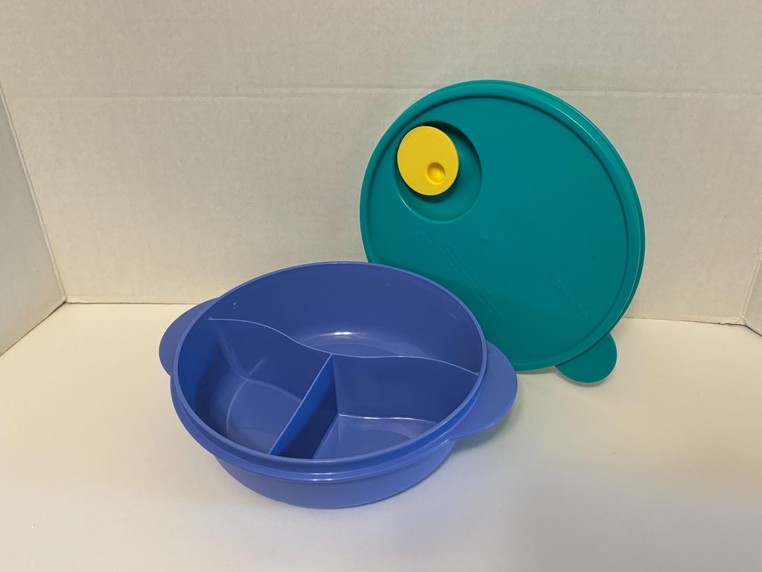 Tupperware Deep Divided Dish, Microwave - Etsy