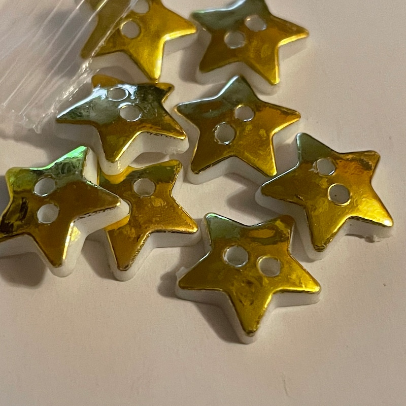 Gold Buttons - Etsy