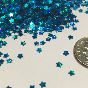 Tiny Blue Color Star Confetti / Sequins, 3 Mm (16)M - Etsy