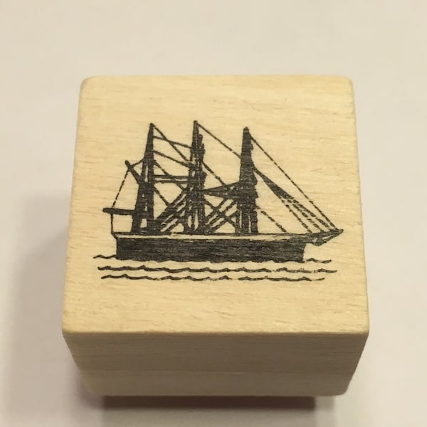 Ship Rubber Stamp - Etsy