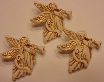 Angel button | Etsy