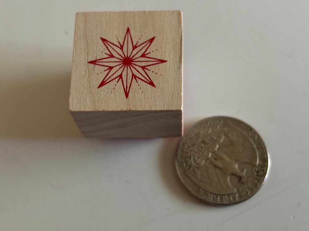 Small Star Stamp, 20 Mm (BB4/11) - Etsy