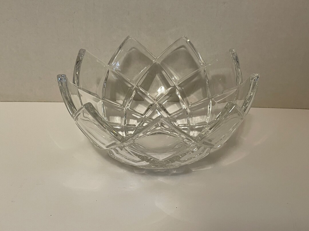 6 Inch Crystal Candy Dish, Vintage (RR) - Etsy