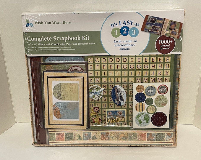 Never Opened, Complete Scrapbook Kit (MRCL) - Etsy