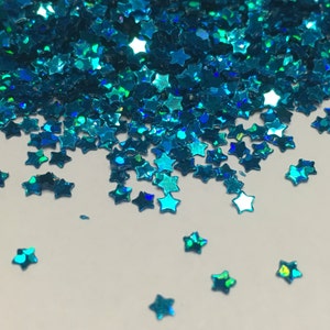 Tiny Blue Color Star Confetti / Sequins, 3 Mm (16)M - Etsy