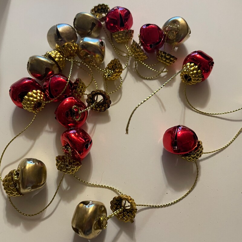 Jingle Bell Garland - Etsy