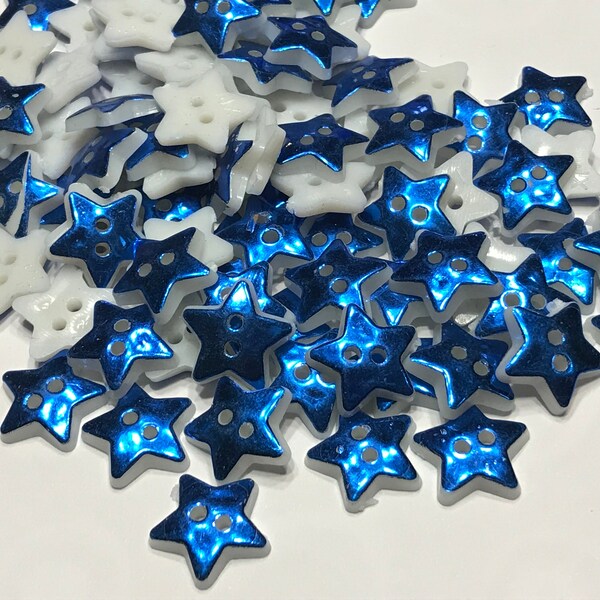 Star Buttons - Etsy