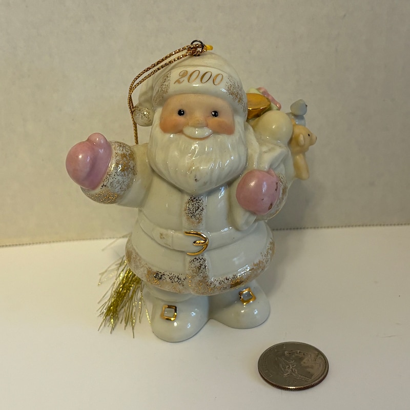 Lenox Santa Figurine - Etsy