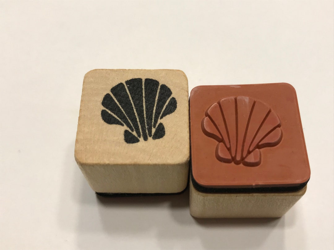 Shell Rubber Stamp 20 Mm BB4/12 - Etsy