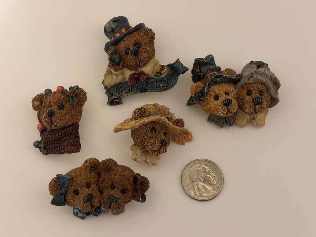 Mix of 5 Vintage Boyds Bear Pins (BR5) - Etsy