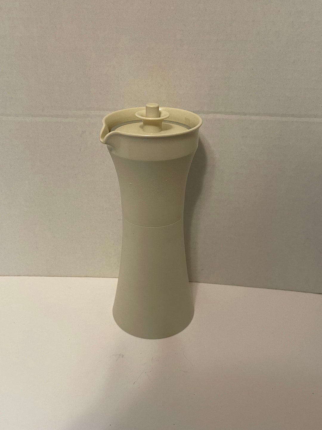 Tupperware Salad Dressing Server Almond Color Vintage - Etsy