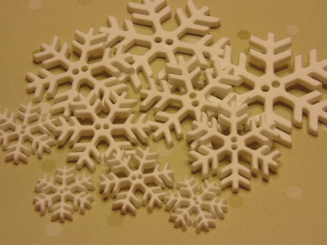 10 Piece Snowflake Button Mix, 16 40 Mm 14 - Etsy