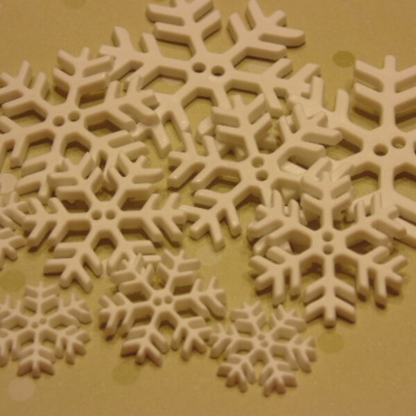 Snowflake Button - Etsy