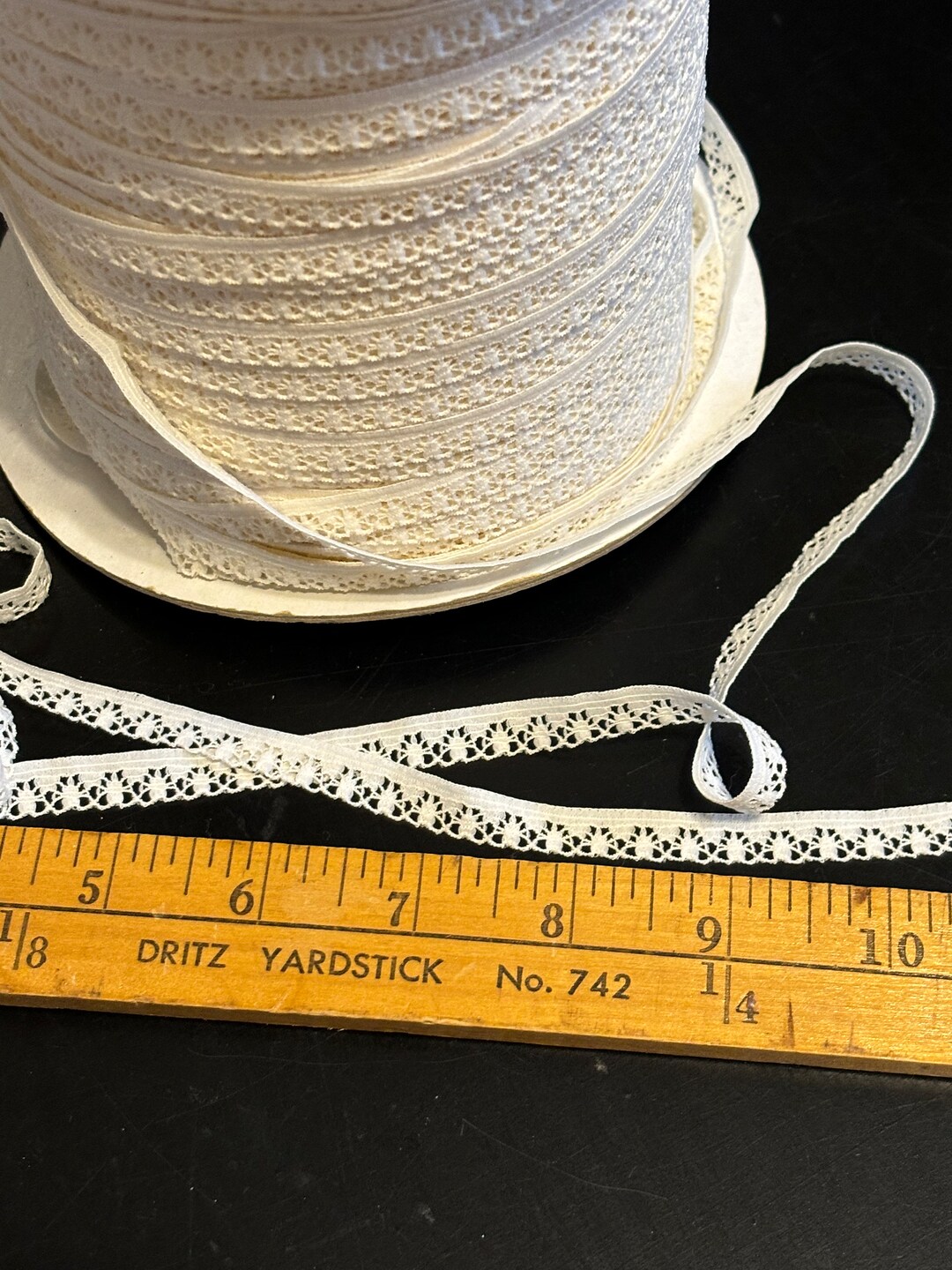 5 Yards of Vintage Light Cream Color Lace, 9 Mm Wide (MR) - Etsy