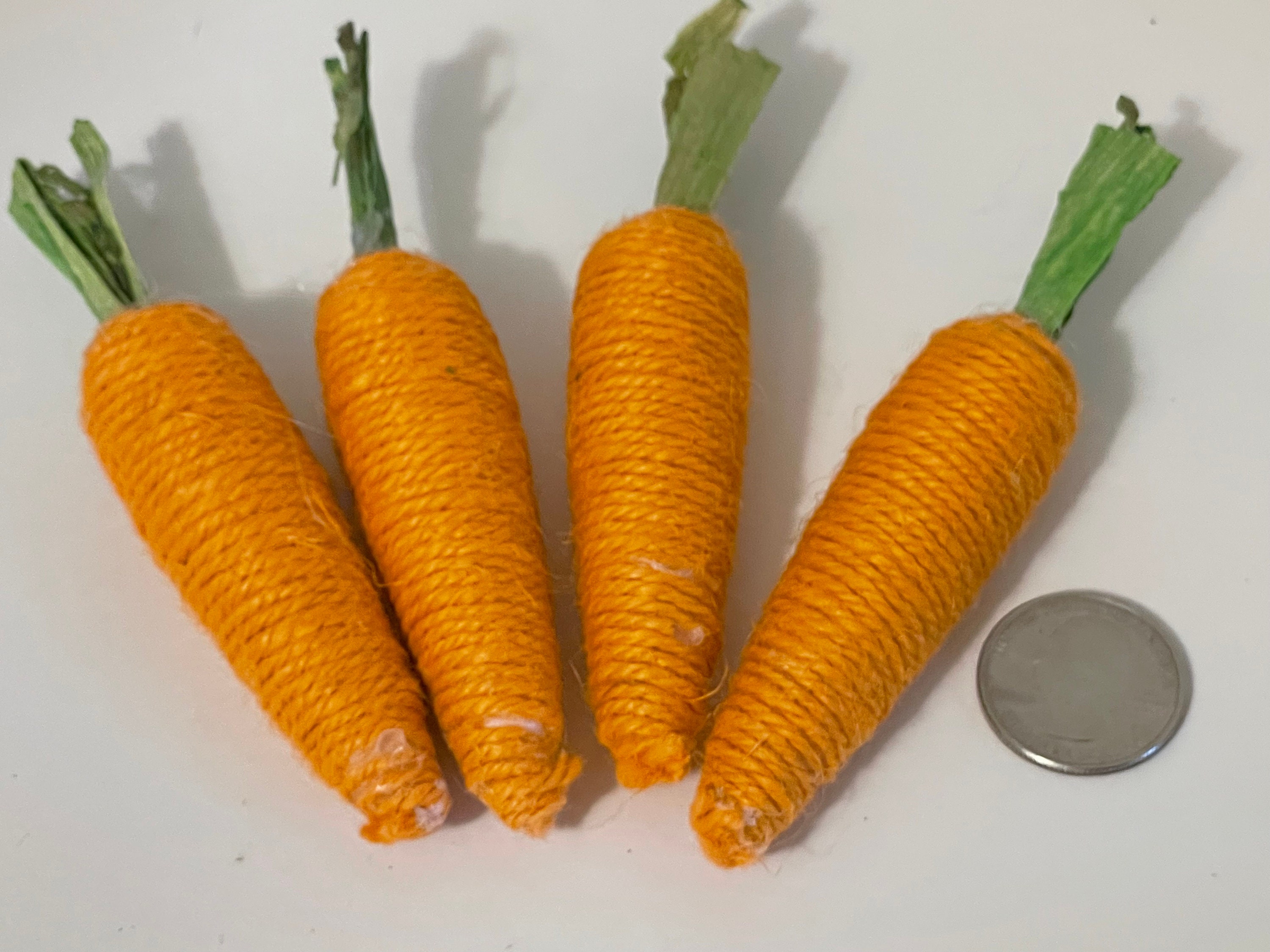4 Count About 4 Inch Carrots, Decor, Embellishment BB1/10 - Etsy