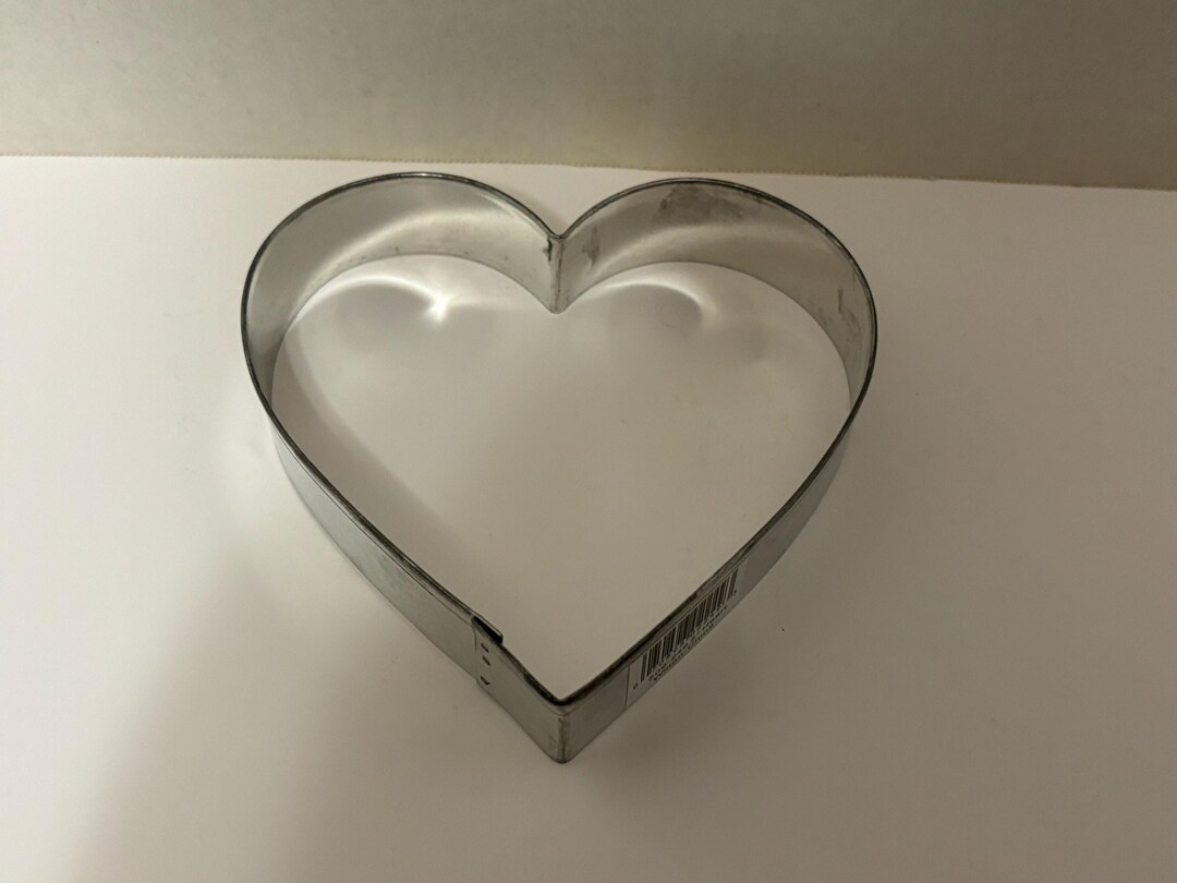 LARGE 5 Inch Heart Shaped Metal Cookie Cutter BRB2 - Etsy