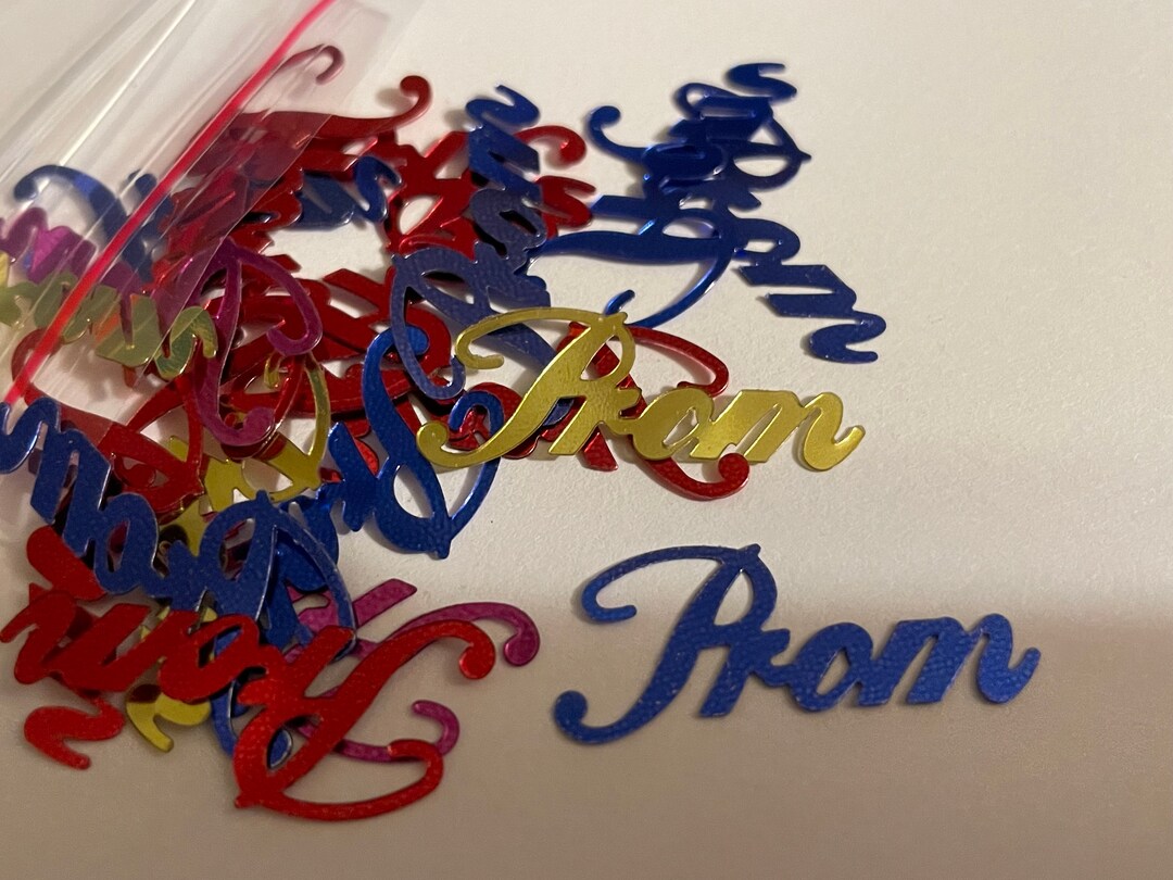 20 Assorted Color Large Prom Confetti / Sequins 28 Mm 33 - Etsy