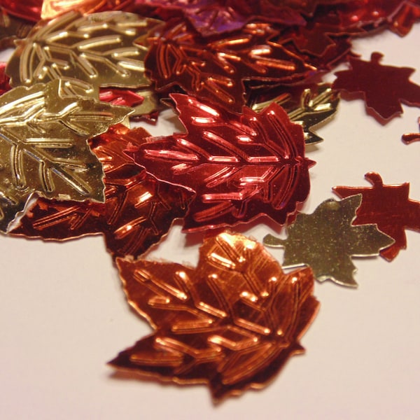 Autumn Leaf Confetti - Etsy