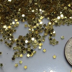 Tiny 5 Point Gold Star Confetti, 2 Mm 34 - Etsy